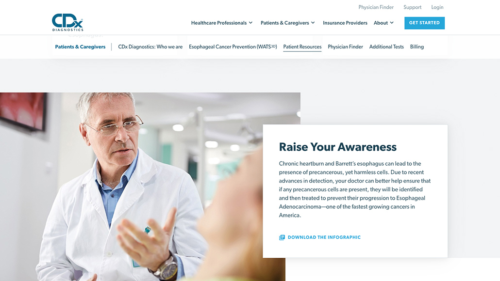 HubSpot Website for Medical Diagnostic Company | Media Junction®